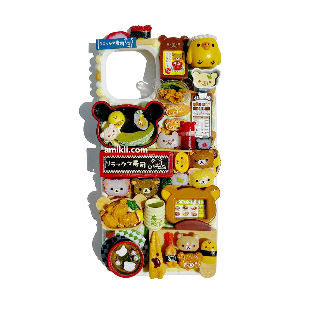 Unique Cream glue, hand made phone case, you will be proud to carry ...