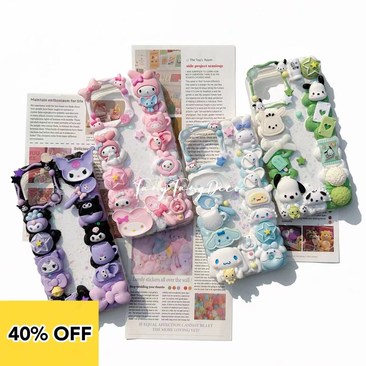 Chubby Sanrio Phone Case – Amikii